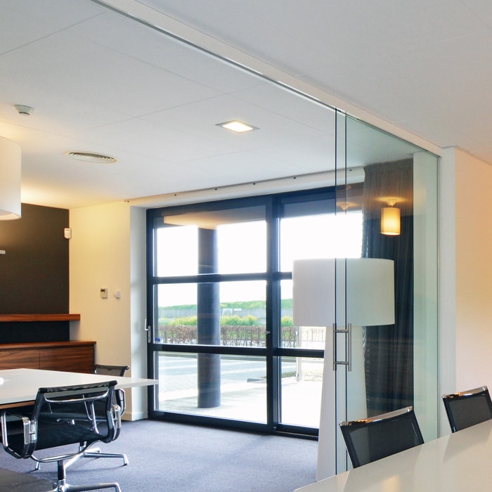 VOLLGLAS SCHIEBETÜR - Plan Effect