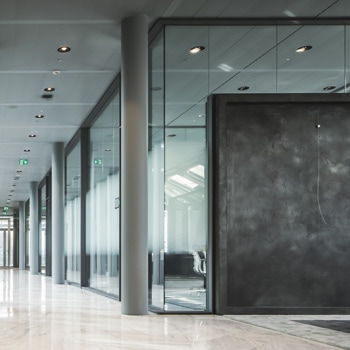 Modern office partitions - Plan Effect